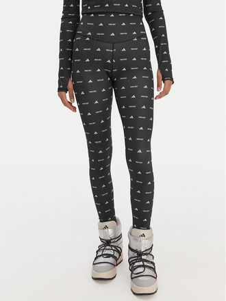 adidas Bluse Moon Boot JM6507 Schwarz Slim Fit