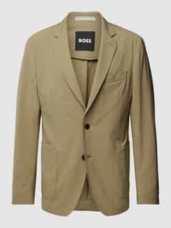 HUGO BOSS 2-Knopf-Sakko mit Reverskragen Modell Hanry