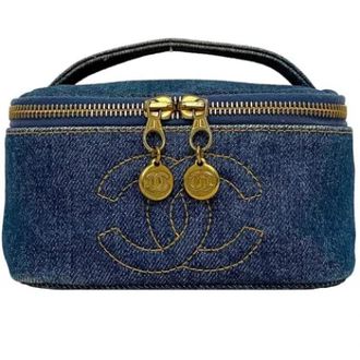 Chanel Pre-owned Denim chanel-taschen - - Pre-owned - Damen - Blau - ONE SIZE