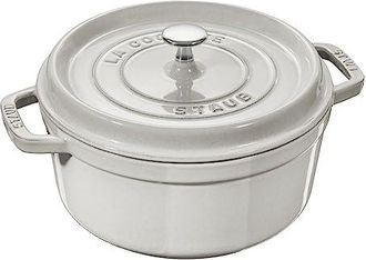 Staub Cocotte Ronde Truffe Blanche, Taille - 28 cm