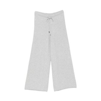 Antonelli Friuli 20901 Wide Hosen - - Trousers - Damen - Grau - S