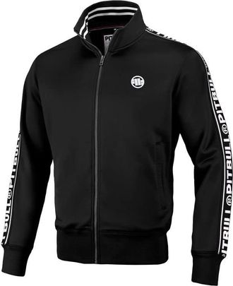 Pitbull Herren Pullover, Sweatshirt Männer Oldschool Tape Logo, Pullover Normaler Sportlicher Schnitt, Komfortabel Sweatshirts für Herren, Polyestergewebe Blo