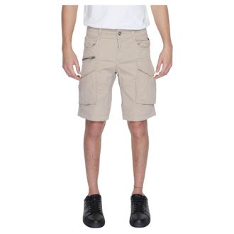 Replay Homme, Shorts, Beige, Taille: W29 Beige Cargo Shorts Regular Fit