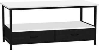 ebuy24 Ebuy24 - Metall Holz Sofatisch Couchtisch Flonila