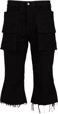Rick Owens Capri cargo Bolan en denim de coton