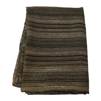 Dolce & Gabbana Metallic Gold Seide Stretch Schal Wickeltuch - - Accessories - Damen - Mehrfarbig - ONE SIZE