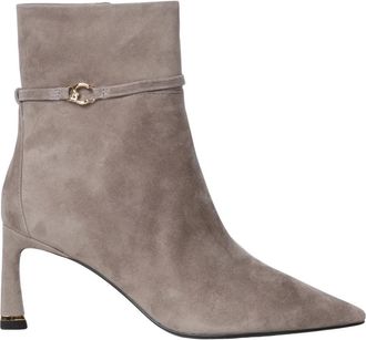 Coccinelle Bottines &agrave; talon - Femme - Chaussures - Beige - Taille: 41 EU