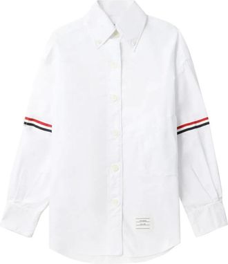 Thom Browne Damen, Blusen & Hemden, Wei&szlig;, SGr&ouml;&szlig;e