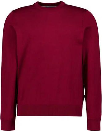 Daniel Hechter Herren Pullover rot unifarben