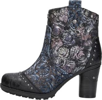 Mustang Femme, Chaussures, Multicolore, Taille: 37 EU Enkellaarsjes Hak