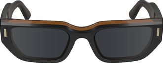 Calvin Klein Unisex Sunglasses Ck24500s, Black/Charcoal, Einheitsgröße