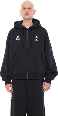 adidas Homme, Sweatshirts et sweats &agrave; capuche, Noir, Taille: S Chavarria Heavy Weight Zip Sweat &agrave; capuche