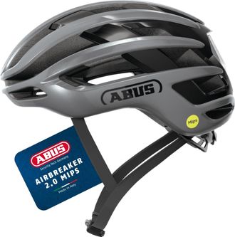 ABUS Rennradhelm AirBreaker 2.0 MIPS - Leichter Fahrradhelm mit Fokus auf Bel&uuml;ftung, Aerodynamik, Sicherheit und Komfort f&uuml;r professionellen Radsport - f&uuml;r