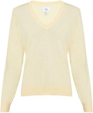 Au Printemps Paris Pull droit Aria en laine m&eacute;rinos