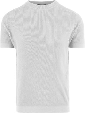 Bomboogie Homme, Pulls, Blanc, Taille: XL Pull ras du cou en coton