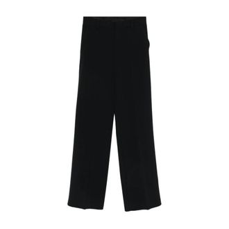 Federica Tosi Pantalone morbido con tasche - - Trousers - Damen - Schwarzk - M