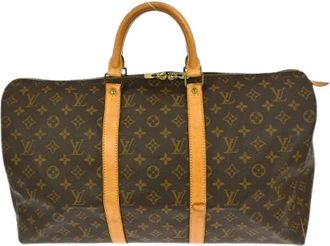 Louis Vuitton unisex, Pre-owned, Brun, Taille: ONE Size Sac Keepall Pre-owned