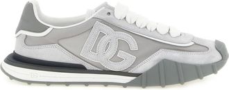 Dolce & Gabbana Homme, Chaussures, Gris, Taille: 46 EU DG Athletic Baskets