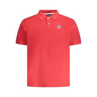 North Sails Klassisches Poloshirt mit kurzen &Auml;rmeln - - Tops - Herren - Rot - L