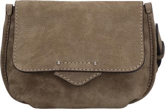 Gianni Chiarini Femme, Sacs, Brun, Taille: ONE Size Suede Crossbody Bag