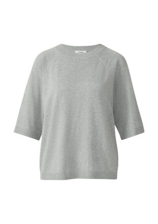 s.Oliver Leichter Kurzarm-Strickpullover