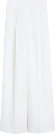 Max Mara Femme, Pantalons, Blanc, Taille: 40 FR Pantalon Large Manetta