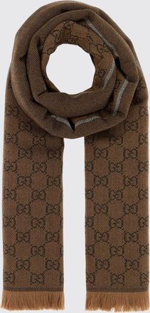 Gucci &Eacute;charpe r&eacute;versible en laine jacquard &agrave; motif GG