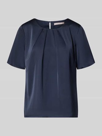 Christian Berg Regular Fit Bluse mit Rundhalsausschnitt und 1/2-Arm