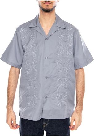 Carhartt Work in Progress Homme, Chemises, Bleu, Taille: S S/S Signet Shirt