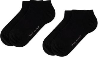 Tommy Hilfiger Kurze Socken 343024001 Schwarz