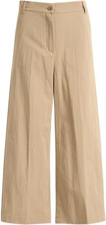 Max Mara Femme, Pantalons, Beige, Taille: 40 FR Wkdronco Wide Pantalons