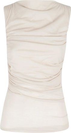 SOEUR Soeur, Femme, Tops, Beige, Taille: 38 FR Irina Draped Top
