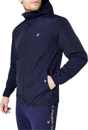 Lyle & Scott Kapuzenjacke f&uuml;r Herren, Durchgehender Rei&szlig;verschluss (Marine)