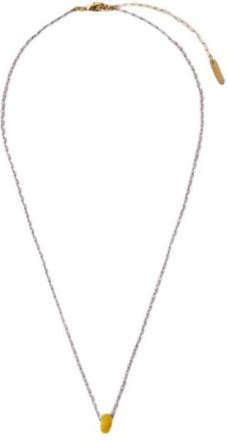 Malababa Femme, Accessoires, Violet, Taille: ONE Size Short Beaded Necklace