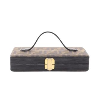 Fendi Pre-owned Vintage Canvas Clutch - - Pre-owned - Damen - Braun - ONE SIZE