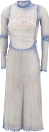 Diesel Femme, Robes, Bleu, Taille: 36 FR Midi Robes