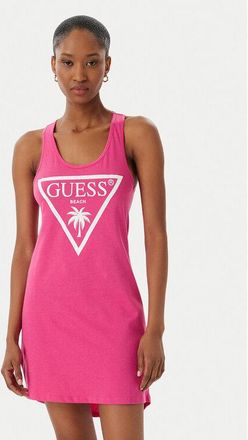 Guess Strandkleid E3GP03 JA914 Rosa Regular Fit