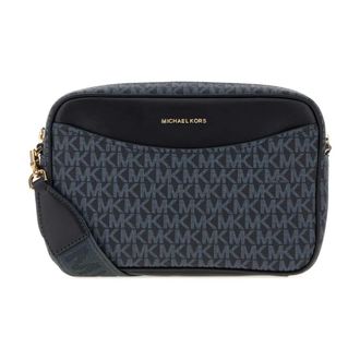 Michael Kors Sac bandouli&egrave;re Bev - Femme - Sacs - Bleu - Taille: ONE Size