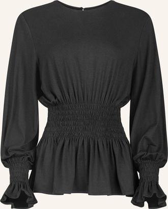 Helene Galwas Longsleeve Mit Rundhalsausschnitt Janina schwarz