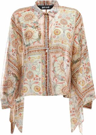 Just Cavalli Femme, Blouses et Chemises, Multicolore, Taille: 38 FR Shirt