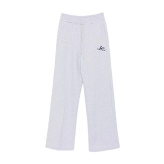Msgm Msgm, Damen, Hosen, Grau, XSGr&ouml;&szlig;e