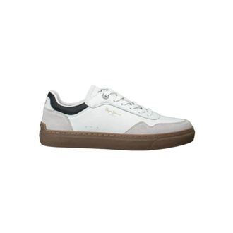 Pepe Jeans London Moderne Camden Collar Sneakers - - Shoes - Herren - Wei&szlig; - 40 EU