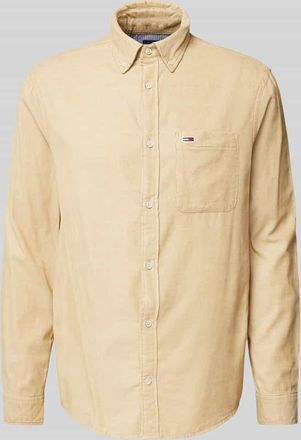 Tommy Jeans Freizeithemd mit Knopfleiste