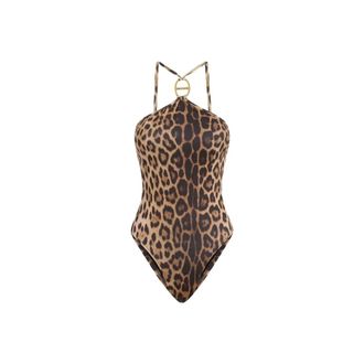 Moschino Damen, Bademode, Braun, SGr&ouml;&szlig;e
