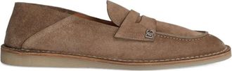 Dolce & Gabbana Homme, Chaussures, Brun, Taille: 42 EU Slippers Nocciola