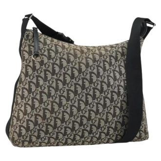 Dior Sac bandouli&egrave;re Pre-owned Trotter en toile - Femme - Pre-owned - Multicolore - Taille: ONE Size
