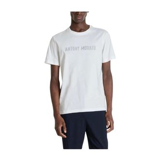 Antony Morato Homme, Tops, Blanc, Taille: M T-shirt coupe d&eacute;contract&eacute;e