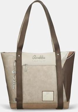 Anekke sac &agrave; &eacute;paule sac shopper Sophia Serenis Shopping Bag Multicolor brun