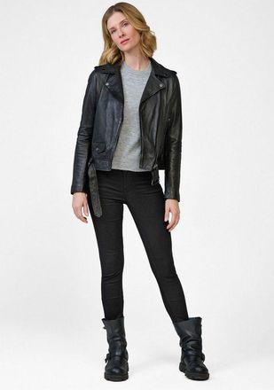 Ricano Lederjacke Maja vegetarisch gegerbtes Lamm Nappa Leder