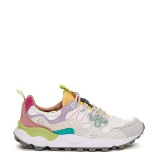 Flower Mountain Low-Top Sneaker - Yamano Bianco Sneakers With Colorful Accents - Gr. 36 (EU) - in Wei&szlig; - f&uuml;r Damen